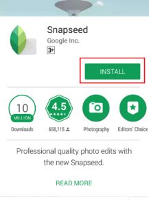 How to Download and Install Snapseed for PC? + 3Dize.com